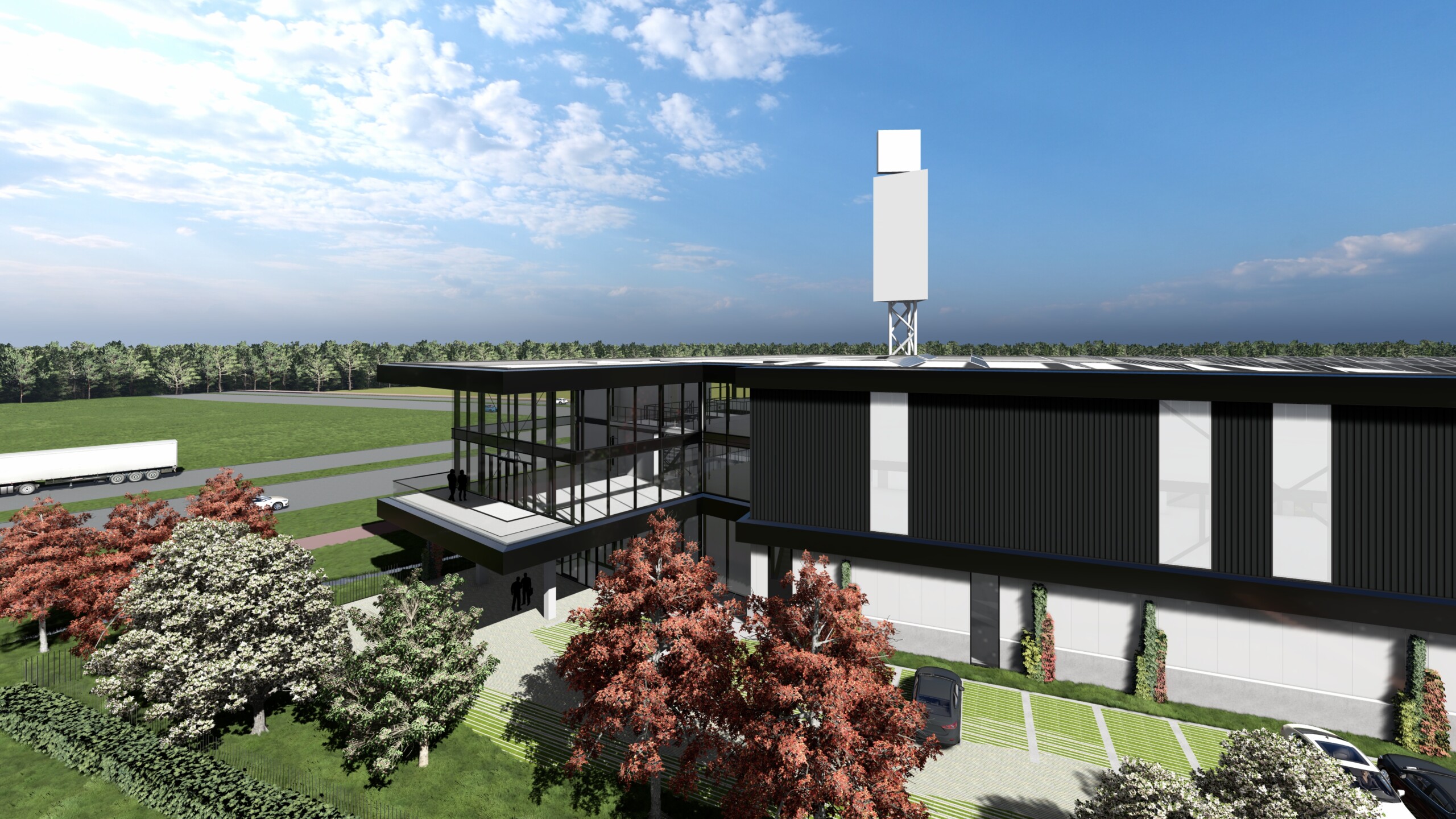 Bedrijfsgebouw voor Amadys in Breda - Coare Architectuur