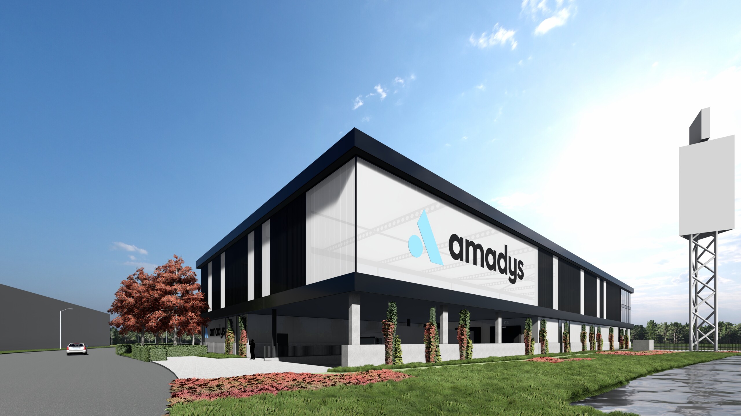 Bedrijfsgebouw voor Amadys in Breda - Coare Architectuur